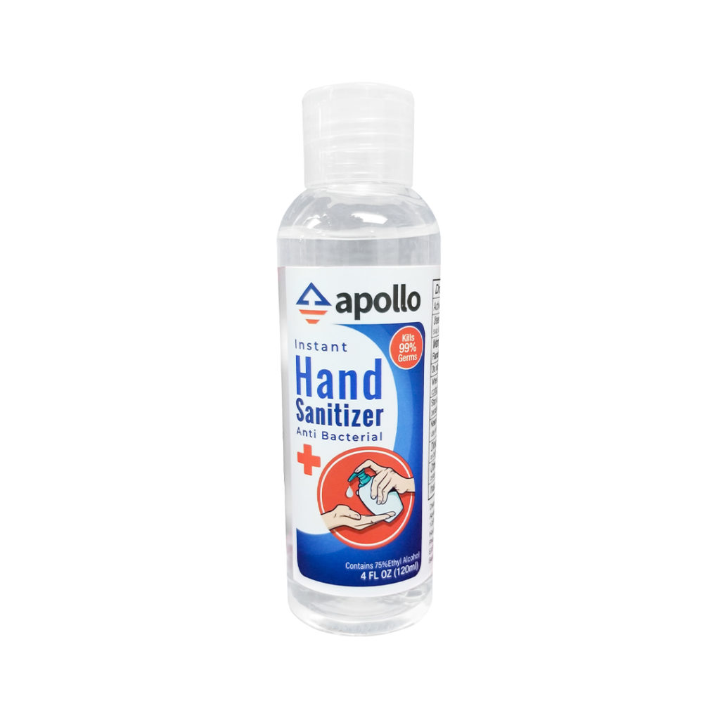 2 OZ Instant Hand Sanitizer - Apollo Distributors